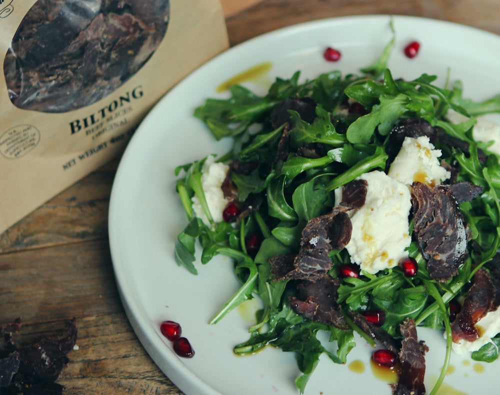 Biltong & Pomegranate Salad - Mantry Inc.