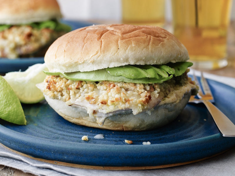 Macadamia Nut Fish Sandwich - Mantry Inc.