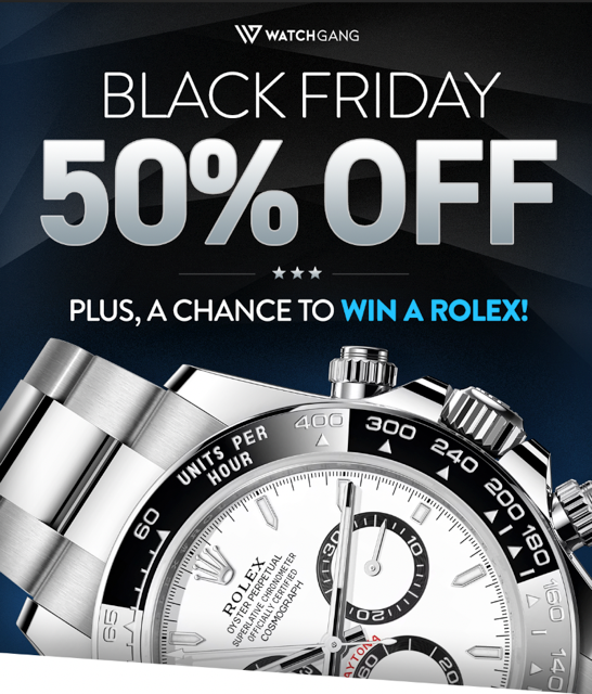 This is Your Chance to Win a Rolex! - Mantry Inc.